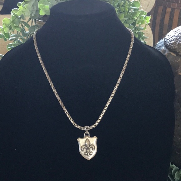 Stigma | Jewelry | Stigma Fleur De Lis Necklace | Poshmark